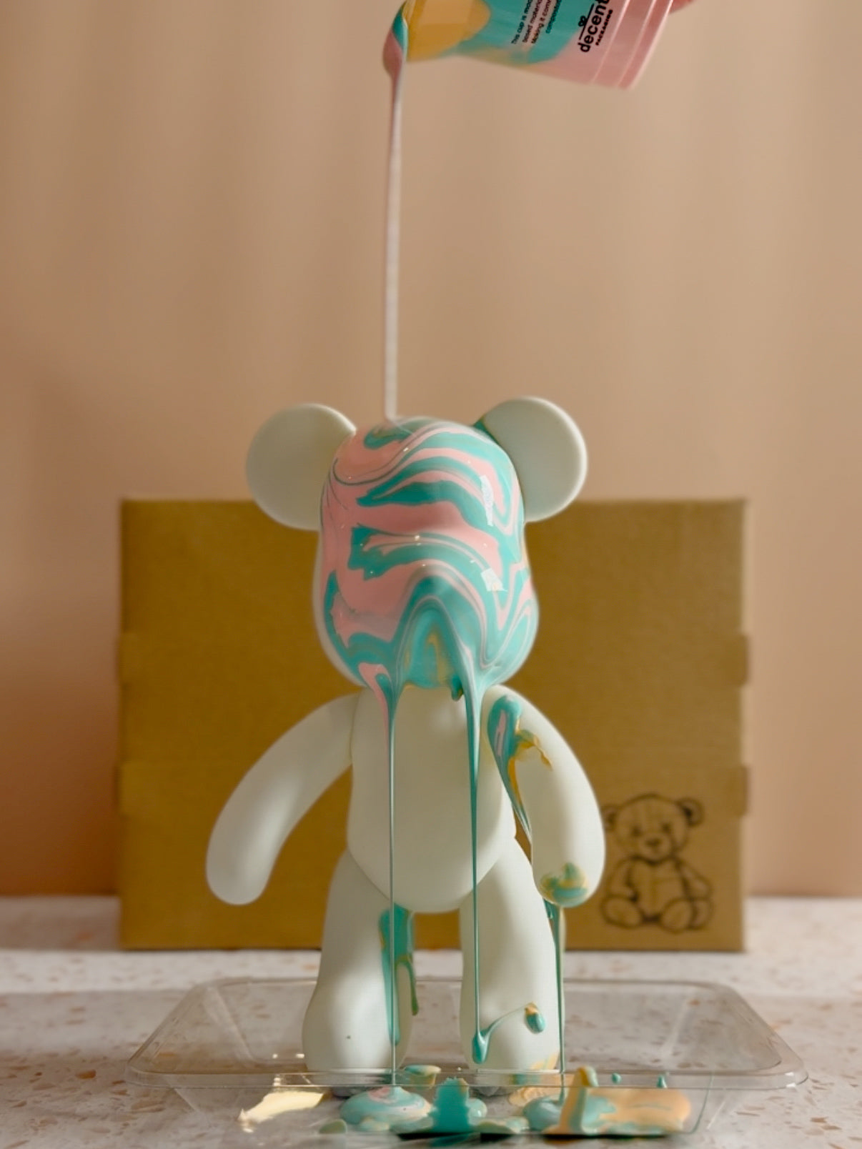 Paint Drip Bear Kit - DIY Art Sculpture Kits – The Craft Connoisseurs